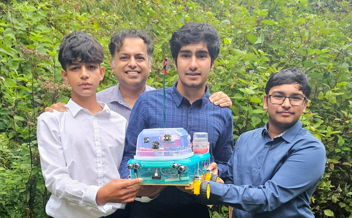 Aberdeen teens build award-winning reforestation robot after being ...