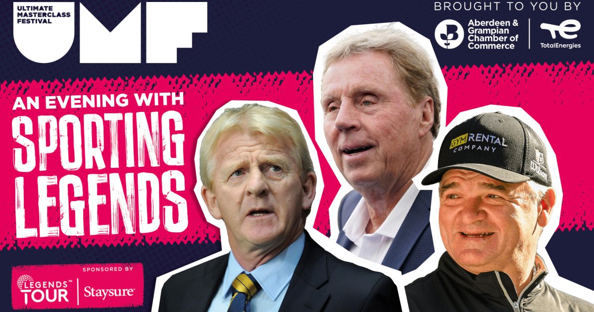 Football legends Harry Redknapp and Gordon Strachan to headline UMF ...