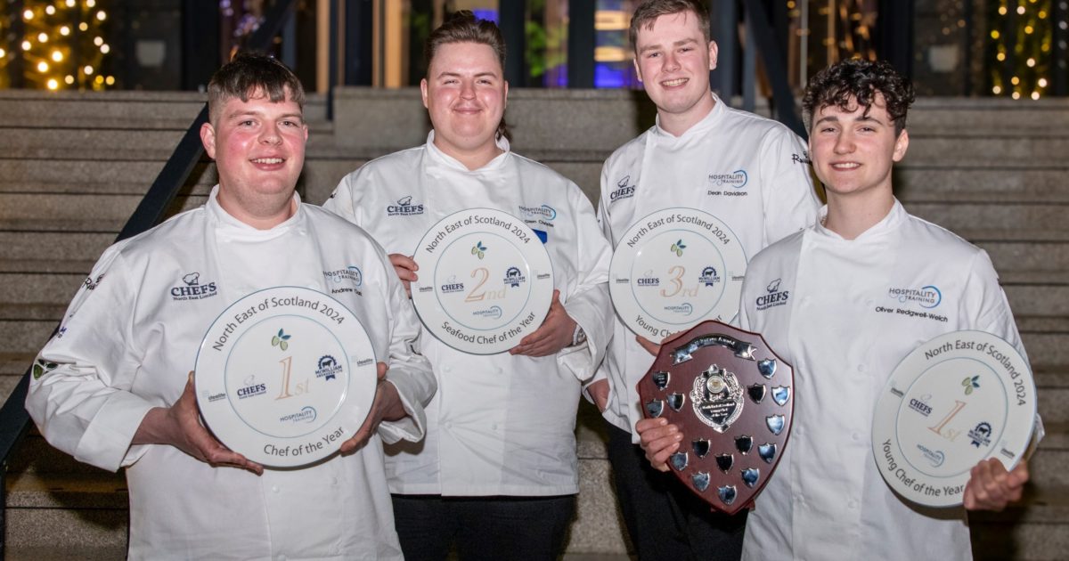 Entier Chefs sweep top prizes at North East Chef of the Year Event