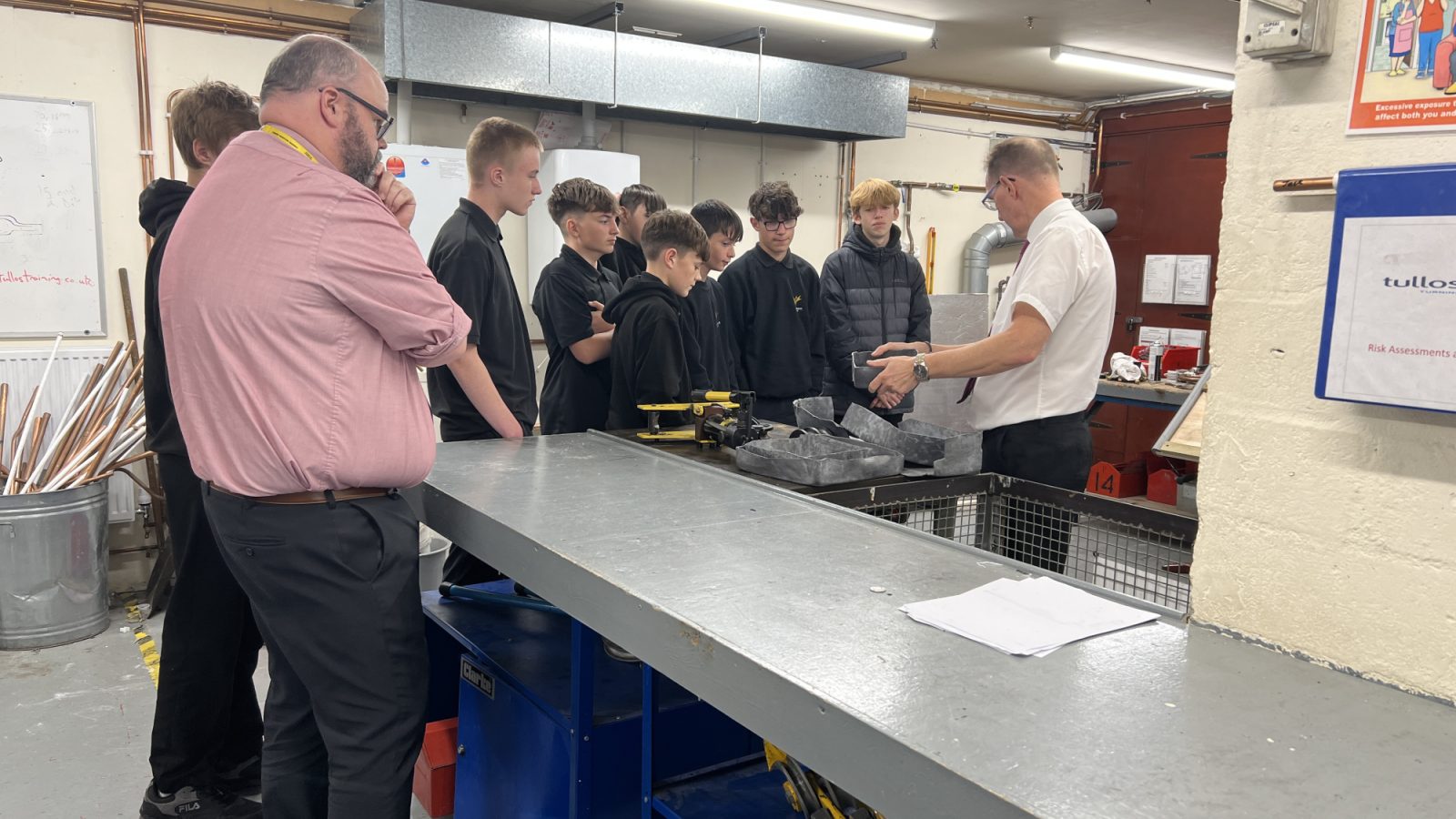 Bucksburn Academy pupils explore energy sector careers at Tullos Training
