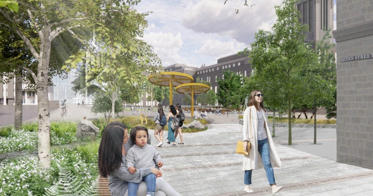 Updates on new urban park for city centre and the Castlegate