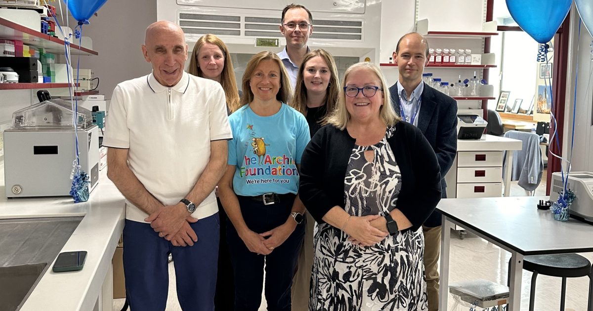 Archie Foundation and University of Dundee launch partnership