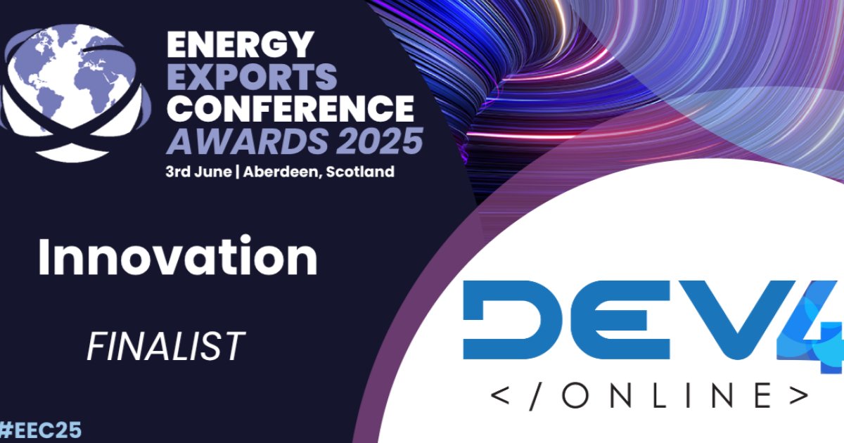 DEV4 Online Ltd to showcase Equi-track at Energy Exports Conference 2025 and shortlisted for ...