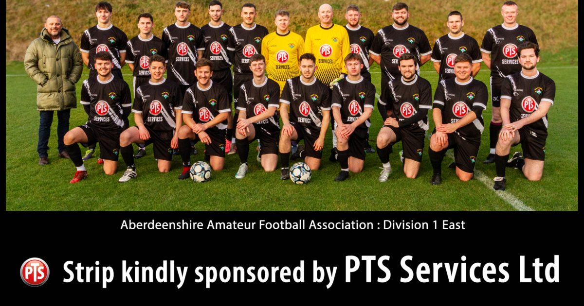 PTS Services proud to support Ellon Thistle FC for 2024/25 season
