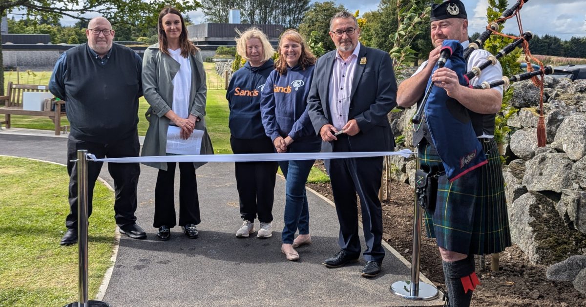 ‘Forget Me Not’ memorial garden opens in Aberdeen